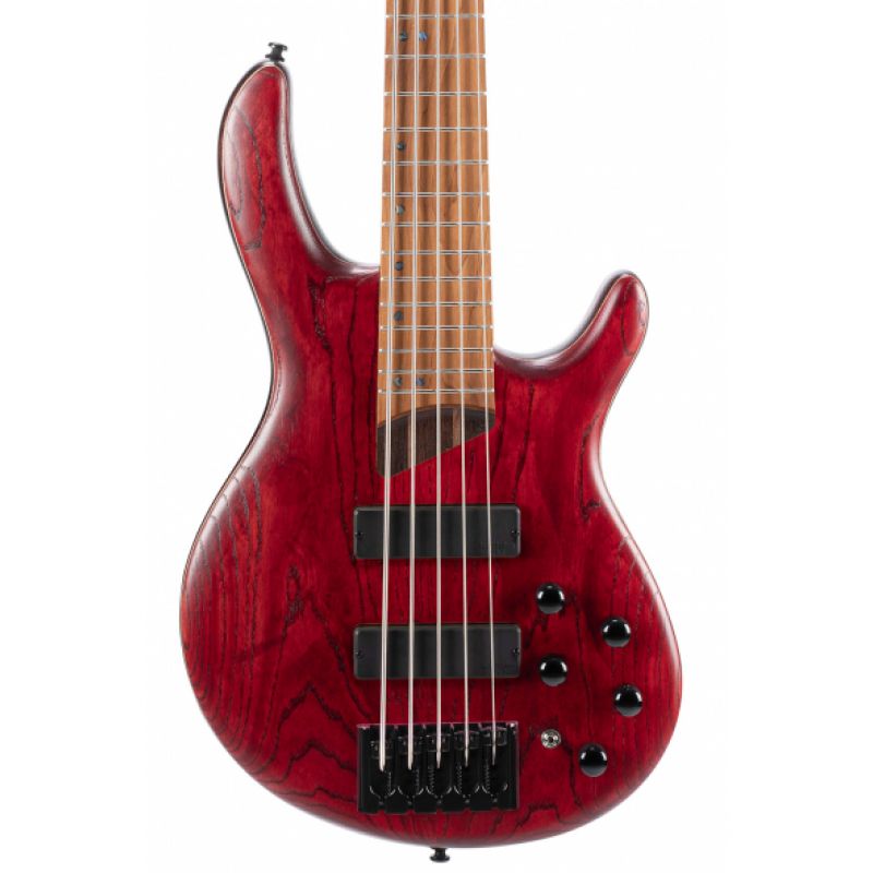 Бас-гітара CORT B5 Element (Open Pore Burgundy Red) • найкраща ціна ...