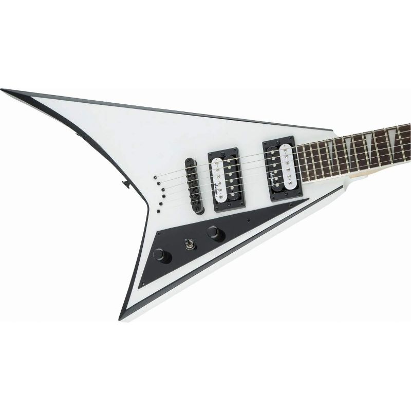 Електрогітара Jackson JS Series Rhoads JS32T White with Black Bevels ...