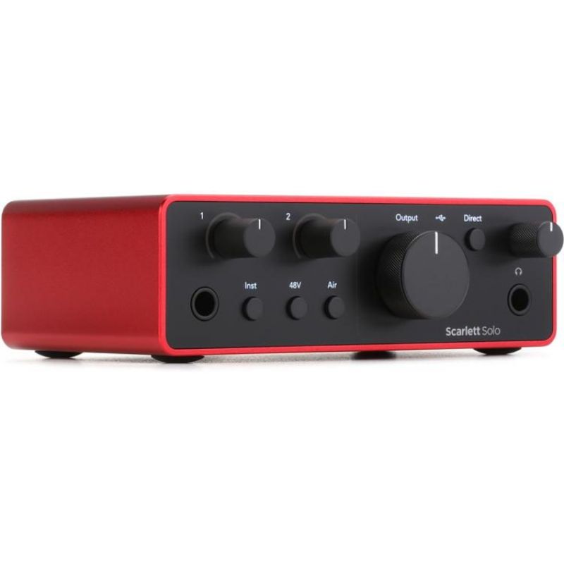 Звуковая карта Focusrite Scarlett Solo 4th Gen • лучшая цена • купить в ...