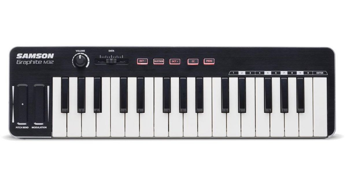 MIDI ( миди) клавиатура SAMSON GRAPHITE M32 • лучшая цена • купить в ...
