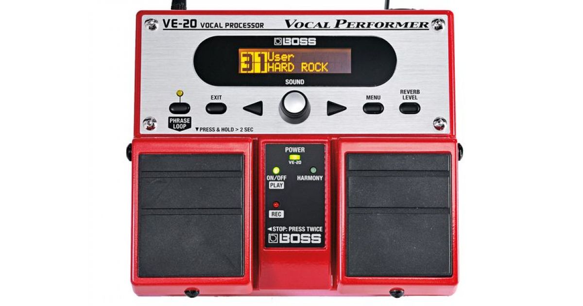 Вокальний процесор ефектів Boss VE-20 • найкраща ціна • купити в ...