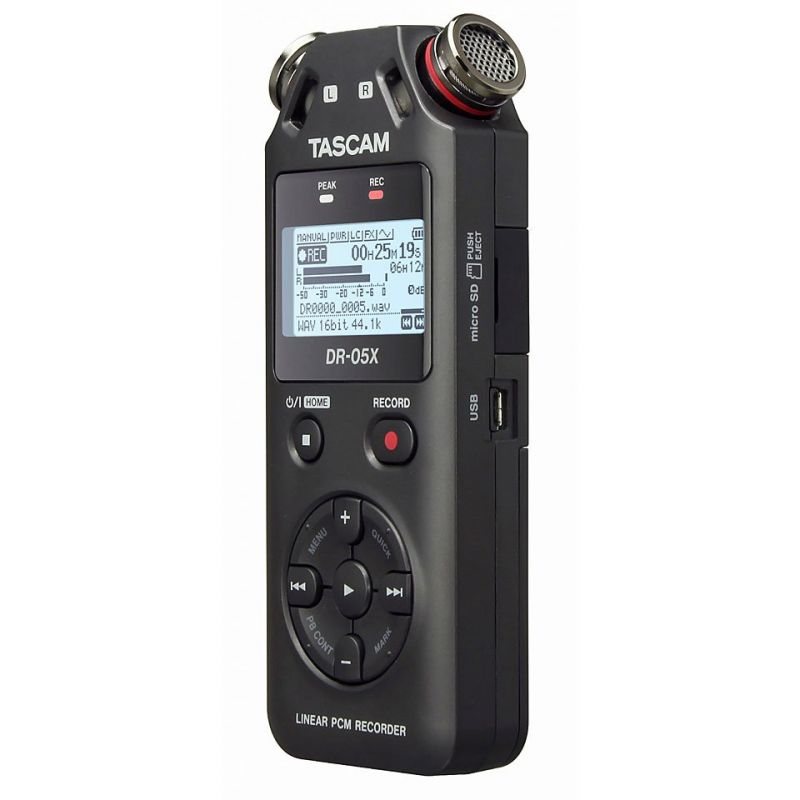 Портативный рекордер Tascam DR-05X • лучшая цена • купить в музыкальном ...