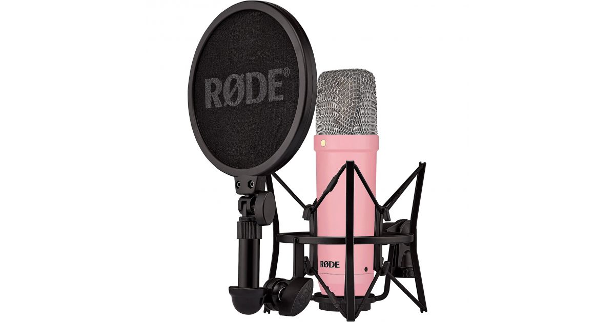 Студийный микрофон RODE NT1 SIGNATURE PINK • лучшая цена • купить в ...