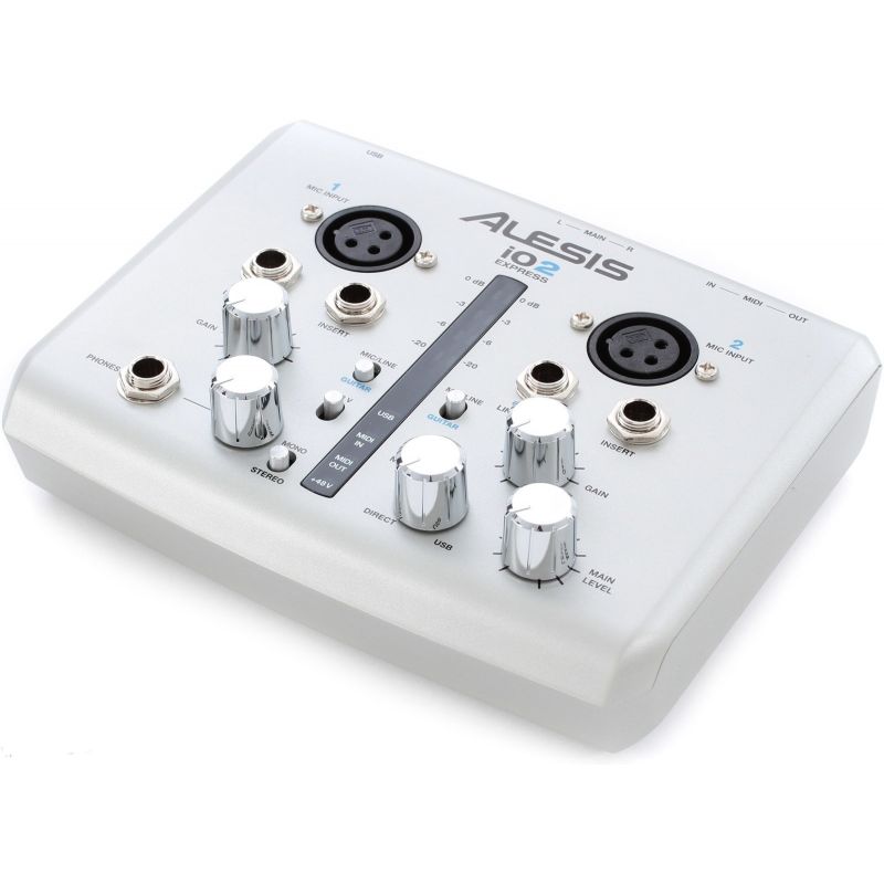 Звуковая карта ALESIS IO2 EXPRESS • лучшая цена • купить в музыкальном ...