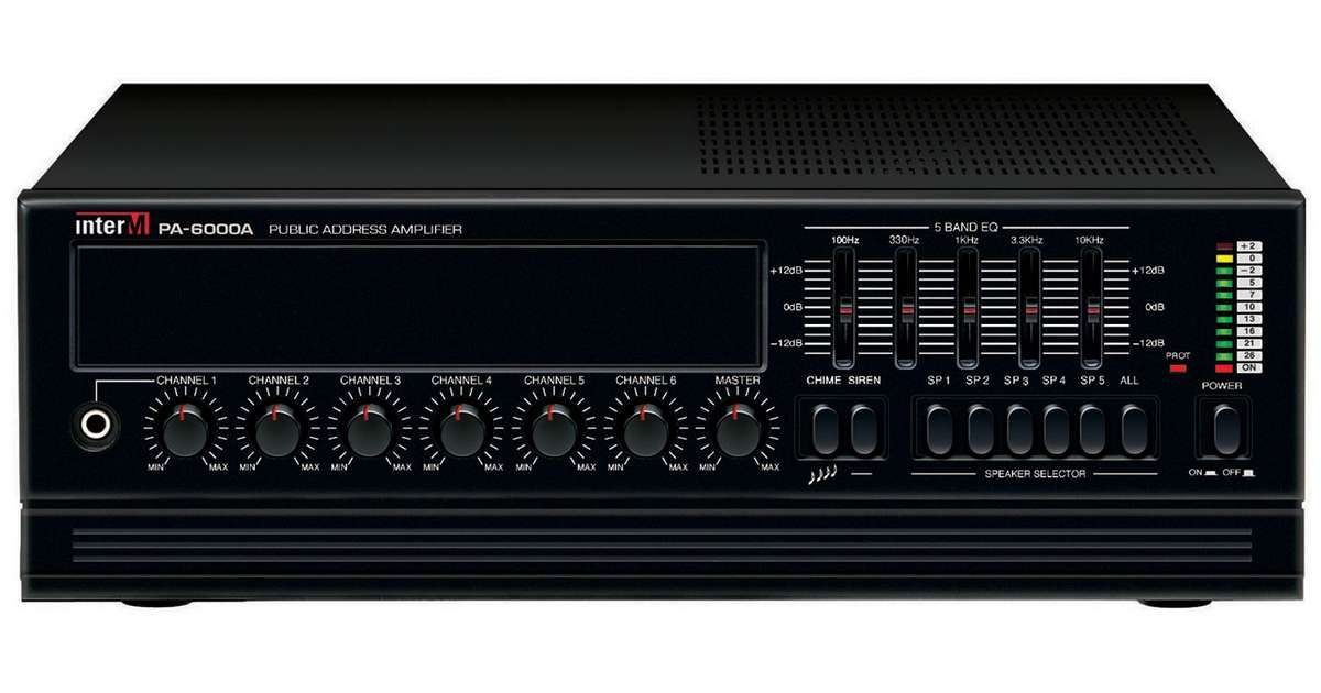 Трансляционный усилитель мощности Inter-M PA-2000A • лучшая цена ...